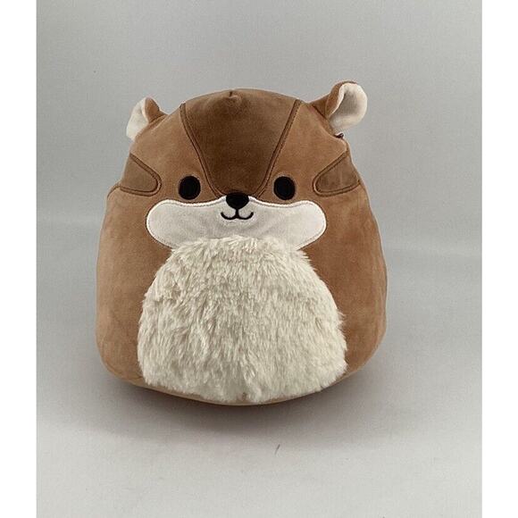 Kellytoy | Toys | Squishmallow 8 Melzie Chipmunk Soft Brown Fuzzy Belly ...